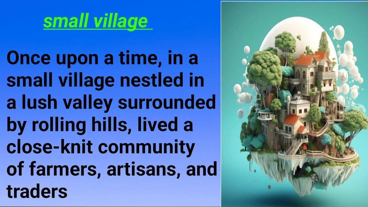 The Small village story 🏠 - YouTube