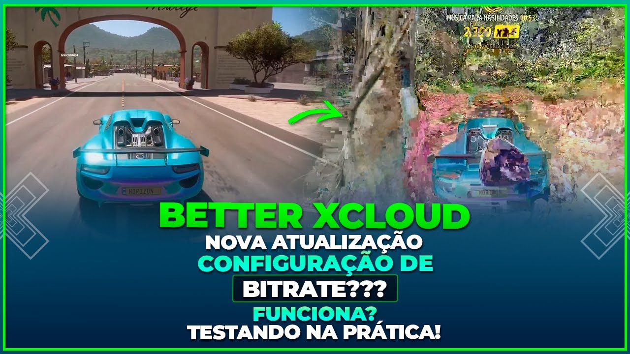 NOVA ATUALIZAÇÃO BETTER XCLOUD: CONFIGURAÇÃO DE BITRATE?? SERÁ QUE ...