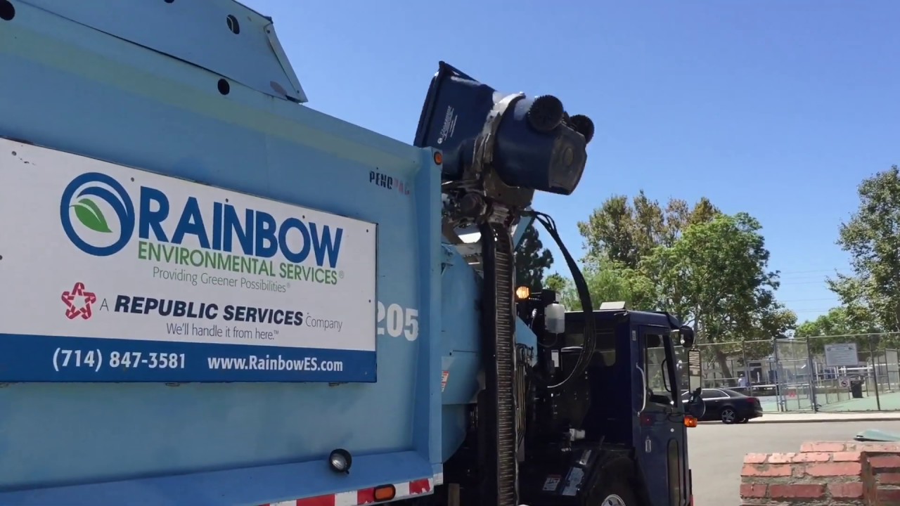 Rainbow Environmental Services CNG CCC LET2 Pendpac ASL 205 - YouTube