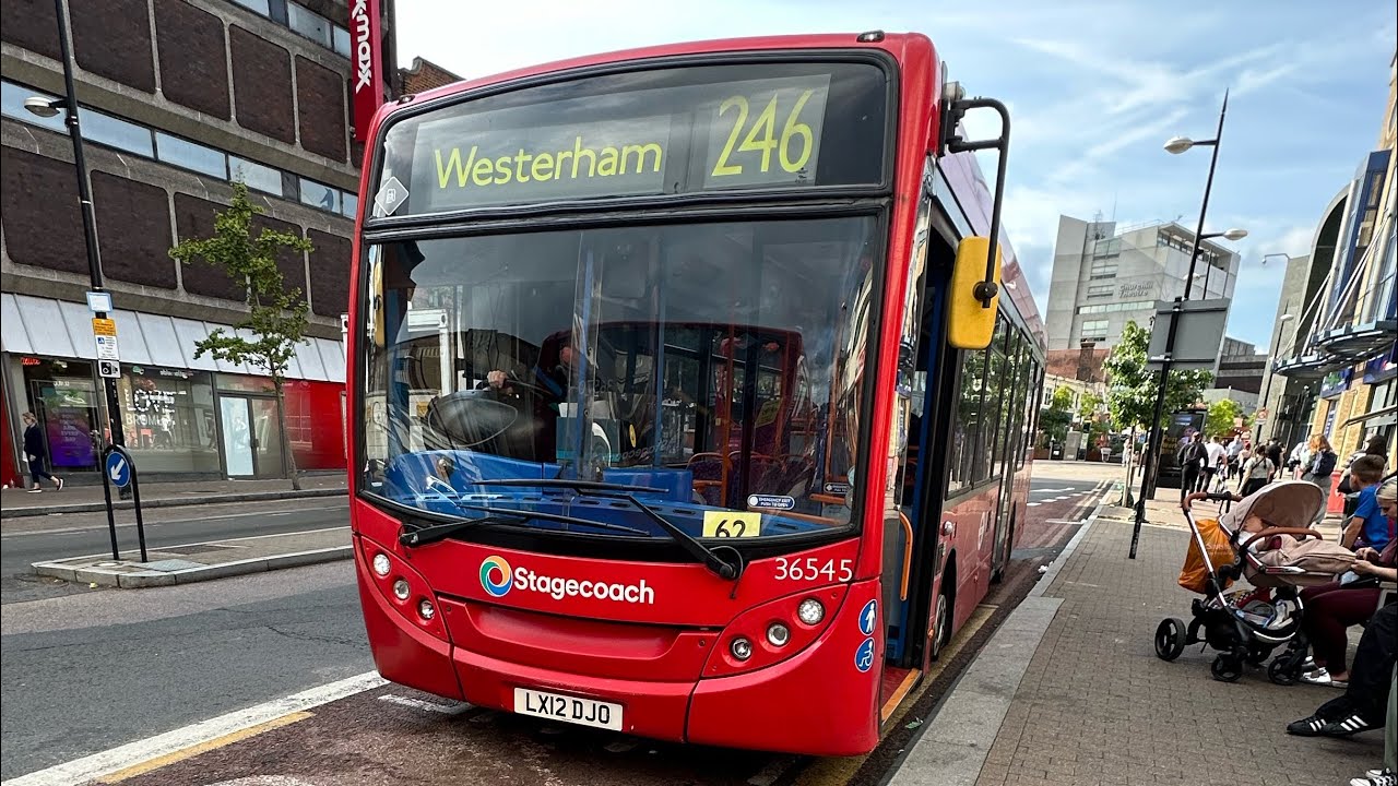 *LX12 DJO*Stagecoach London 2012Reg ADL Enviro200 - YouTube