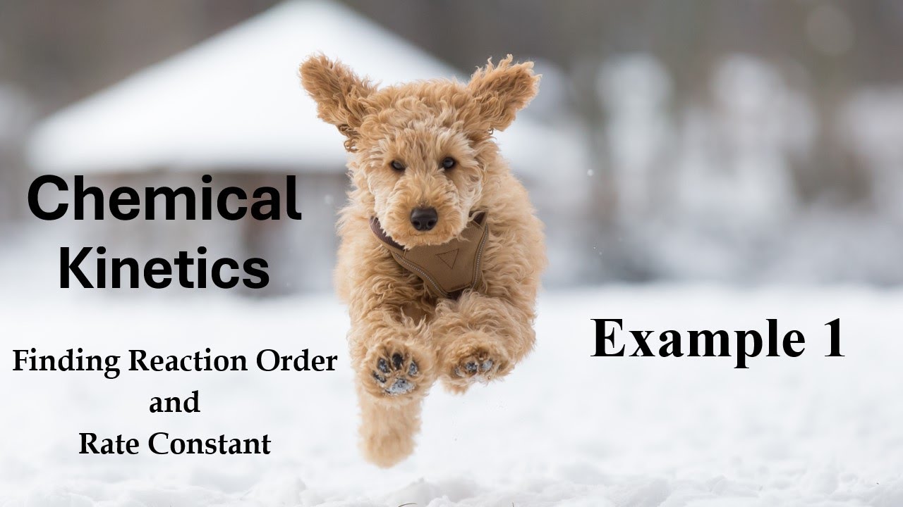 Kinetics: Finding Orders and Rate Constant Example 1 of Chemical ...