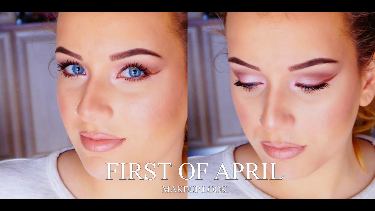 First of April makeup look - YouTube