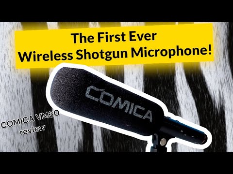 The First Ever Wireless Shotgun Microphone! - COMICA VM30 REVIEW (Full ...
