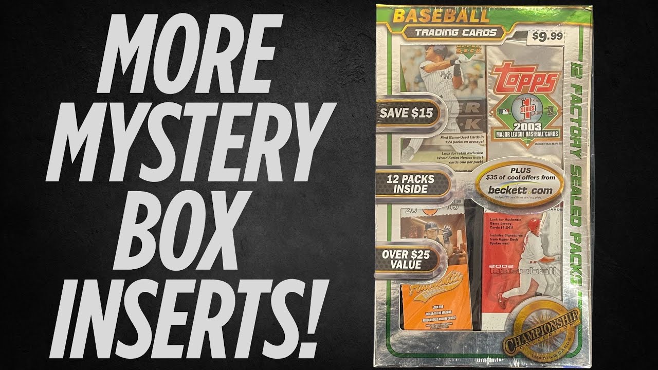 Opening 12 Pack Mystery Box! Did I Get my moneys worth? - YouTube
