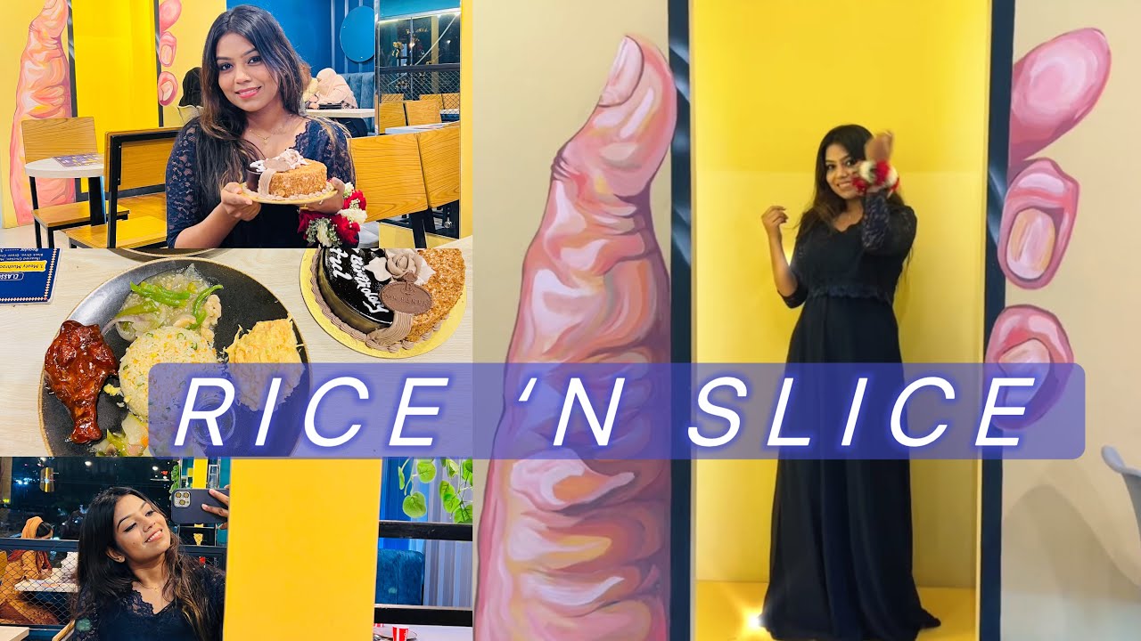 Rice N Slice | New Restaurant in Mirpur-1 | মিরপুরের নতুন রেস্টুরেন্ট|Birthday Special #newvlog ...