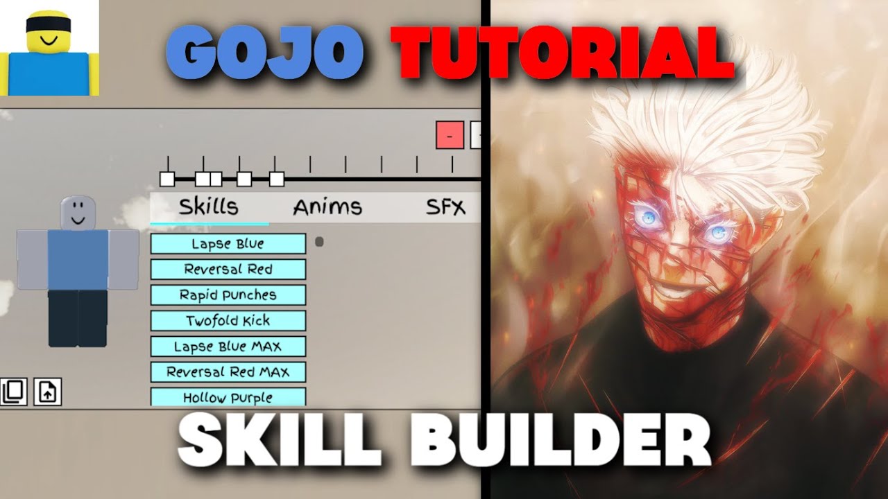 SHINJUKU GOJO TUTORIAL! Jujutsu Shenanigans *SKILL BUILDER* (JJS) - YouTube
