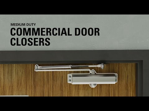 Universal Hardware Medium Duty Commercial Door Closers Feature Video ...