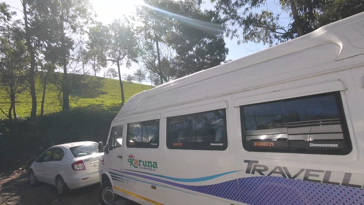 Indian Bus Ride, Tea Plantations, Munnar, Kerala, South India, India ...