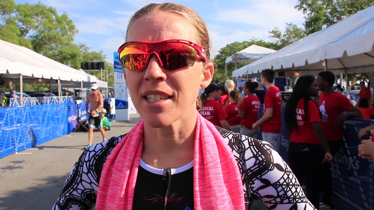 Sarah Haskins St Anthony's 2019 Post Race Interview - YouTube