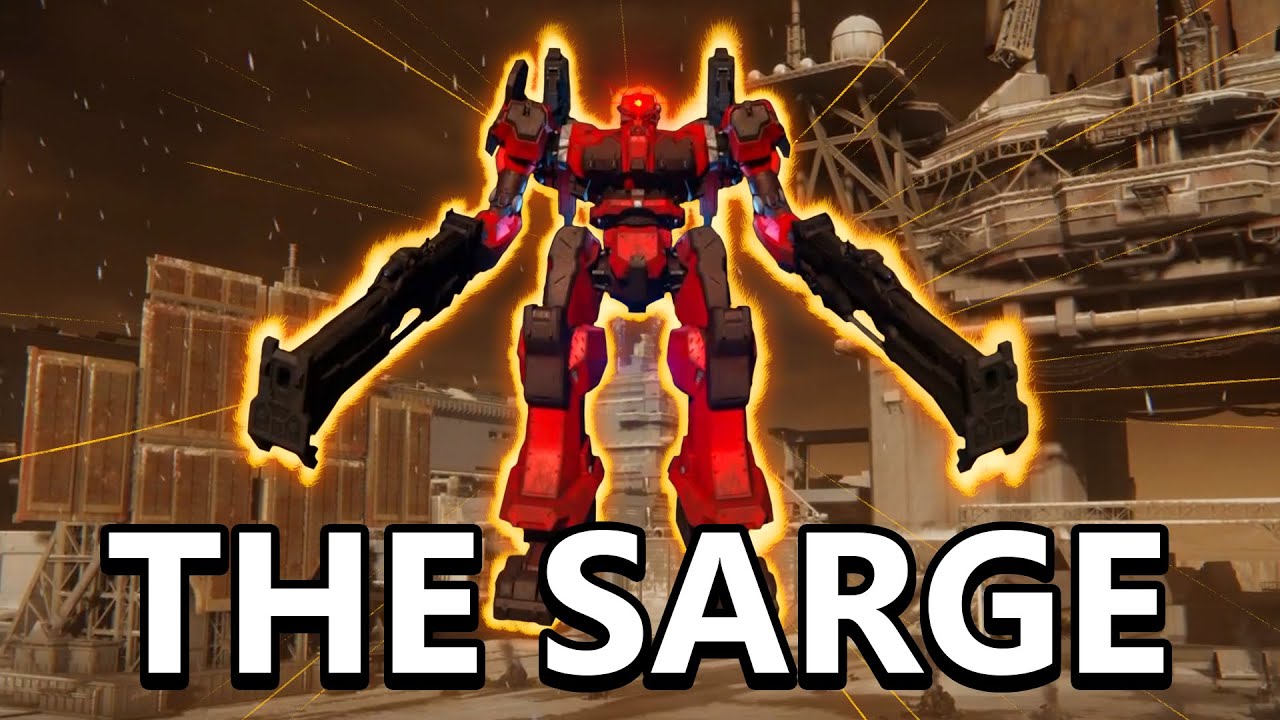 THE SARGE【Armored Core VI build】 - YouTube