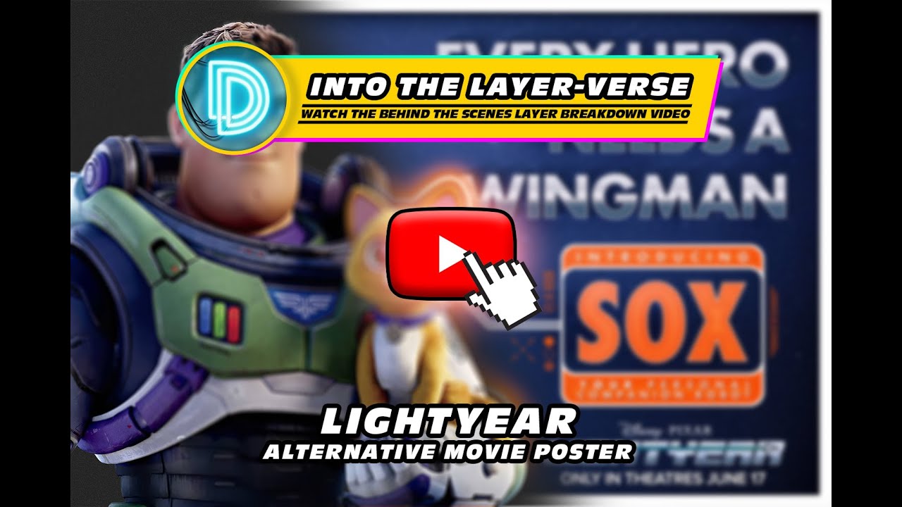 Lightyear Poster Layer Breakdown - YouTube