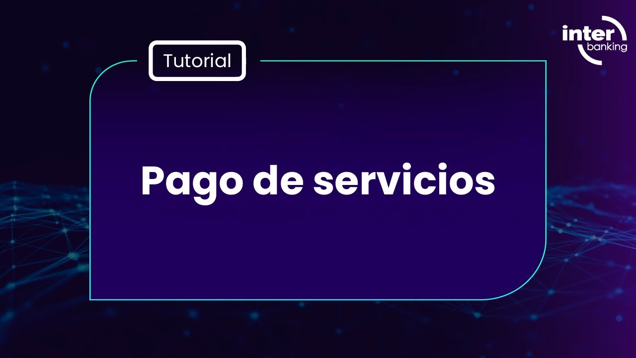 Tutorial Interbanking - Pago de servicios - YouTube