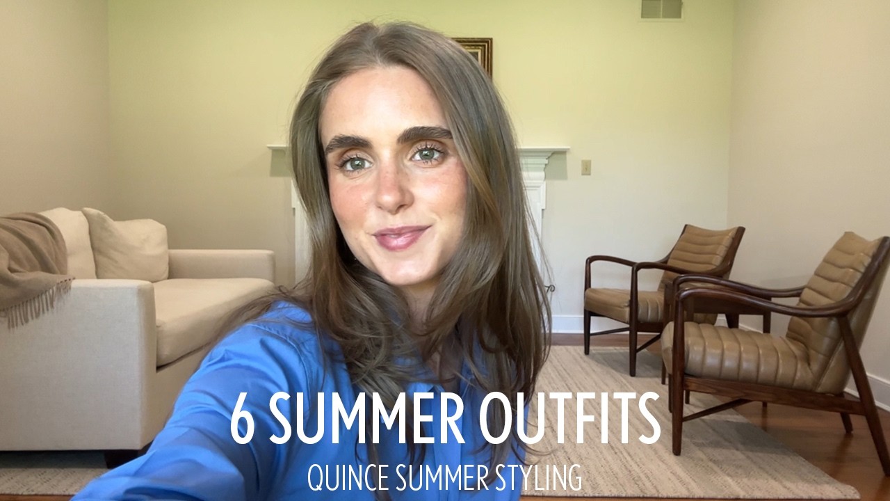 6 outfits that i will be wearing on repeat this summer | quince summer ...