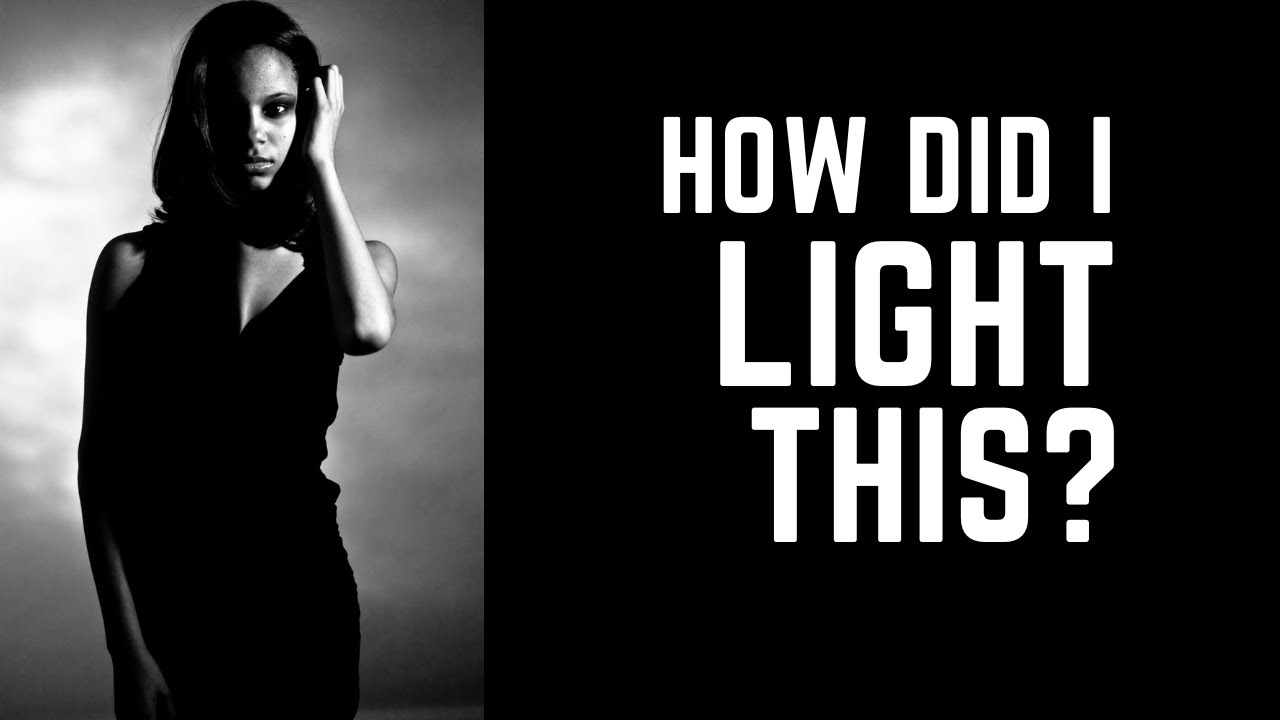 Hard Light, Contrast in Black and White - How Did I Light This? - YouTube
