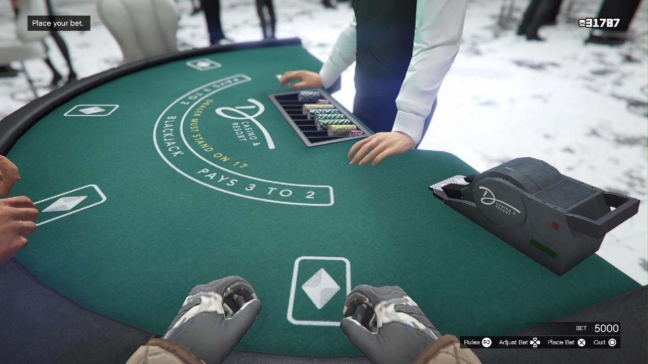 Gta V D casino blackjack - YouTube