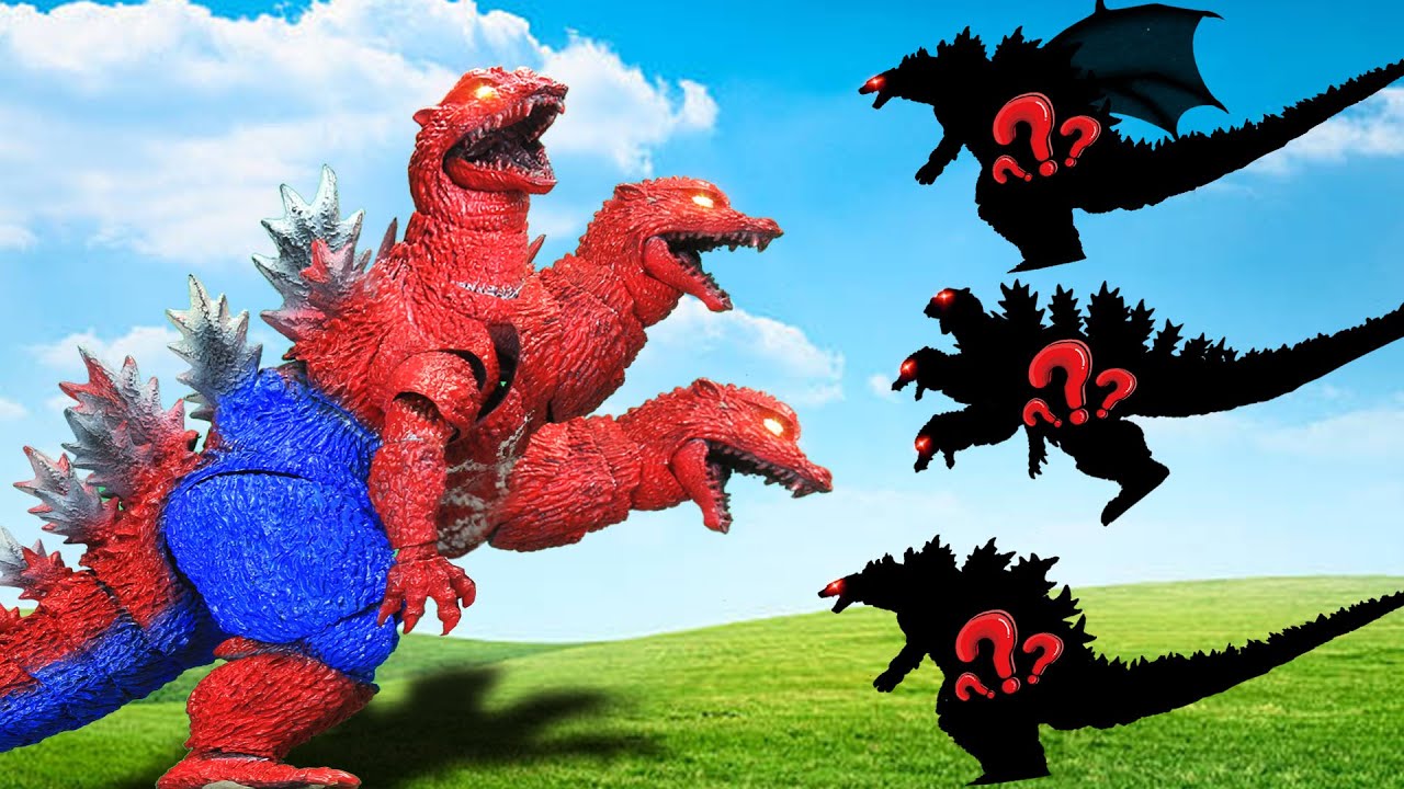 3 HEADED EVOLUTION King Ghidorah: Spider Fusion Godzilla - YouTube