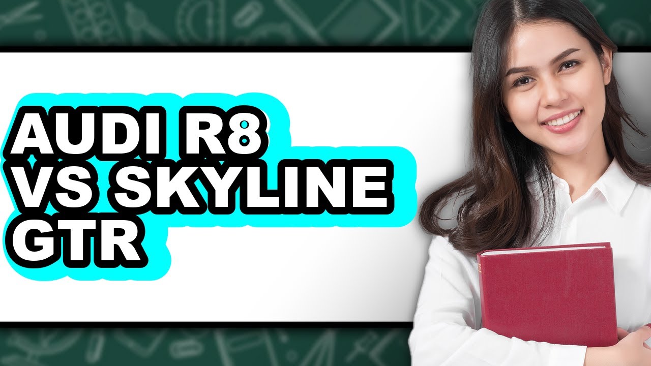 Audi R8 Vs Skyline Gtr - Full Comparison - YouTube