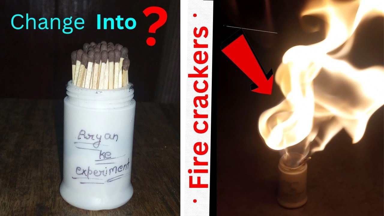 "MIND-BLOWING MATCHSTICK ILLUSION! 🤯🤯 Empty Box to Fire Cracker ...