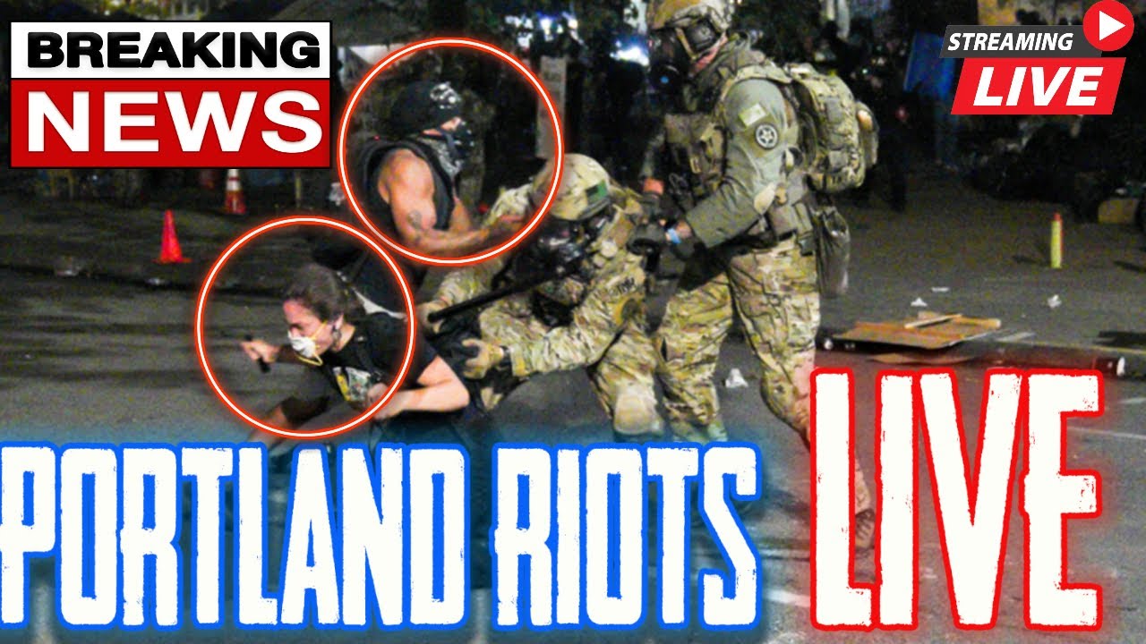 📌 BREAKING total chaos 📌 LIVE FEED :Chicago AND PORTLAND OREGON RIOTS ...