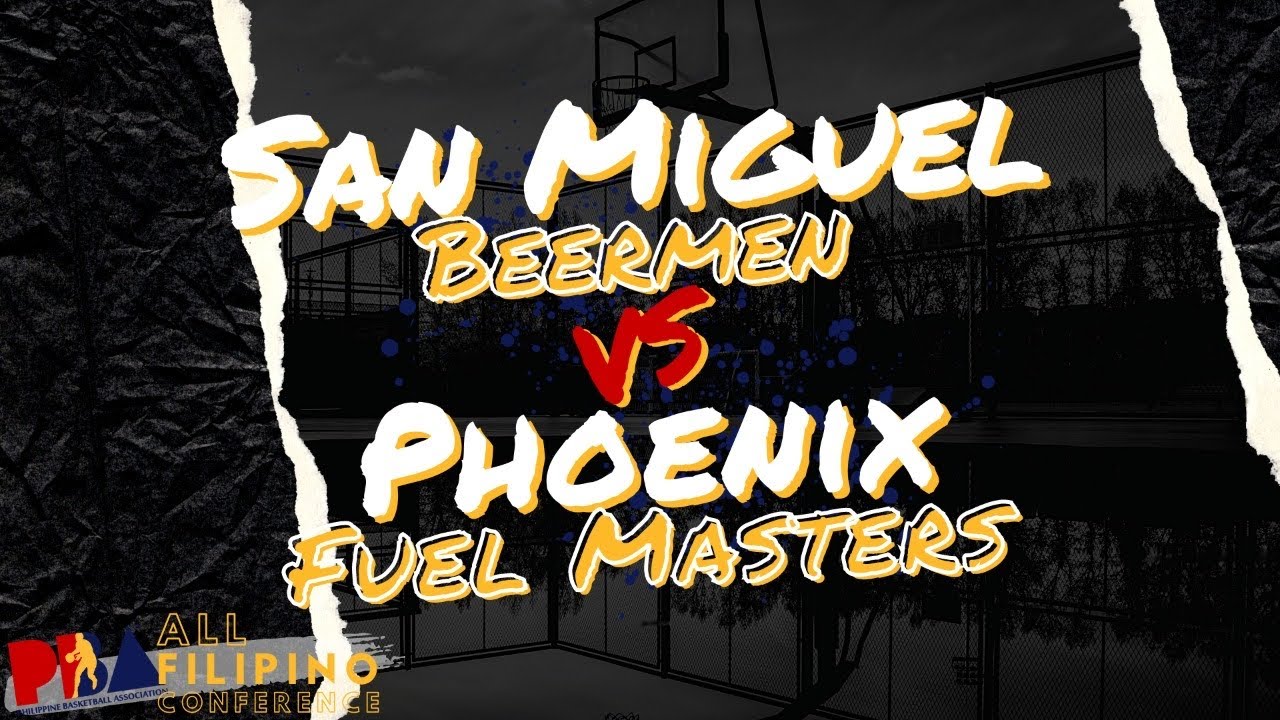 San Miguel Beermen VS Phoenix Fuel Masters Prediction - YouTube