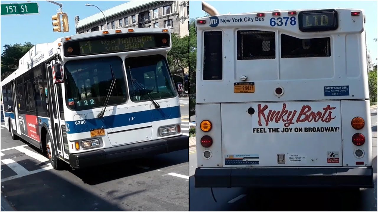 MTA: 2003 Orion VII 07.501 Gen-1 OG Hybrids [6380]/[6378] M4/M5 buses ...