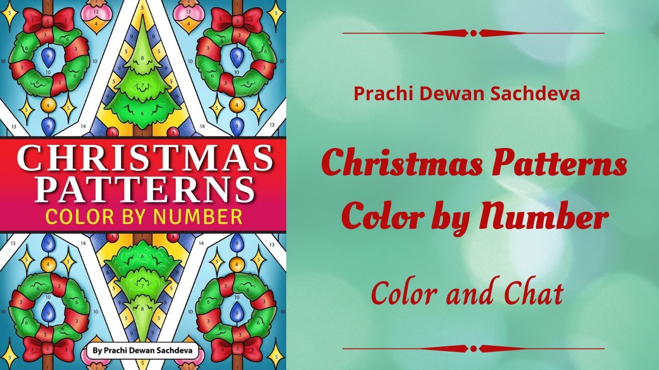 Christmas Patterns - Color and Chat - YouTube