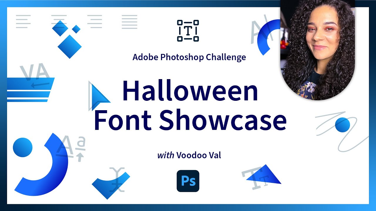 Halloween Font Showcase | Photoshop Photo Editing Challenge - YouTube