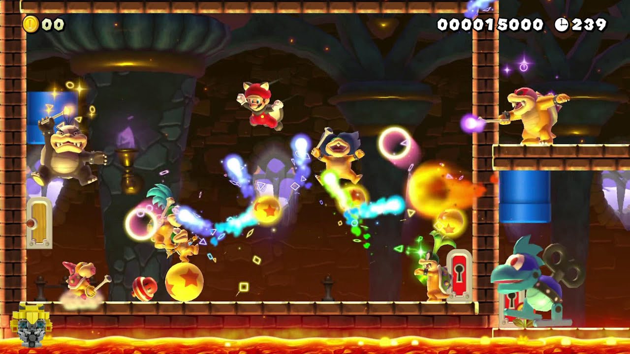 Fight All Koopalings - Super Mario Maker 2 - YouTube