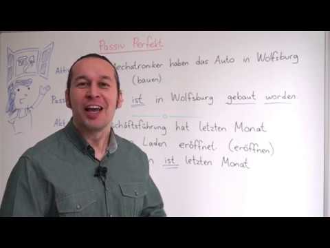 Almanca B1 Orta Seviye Ders - 43 Passiv Perfekt - Almanca Edilgen Çatı