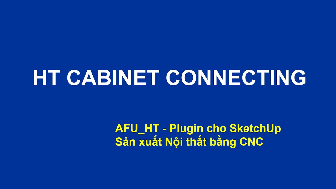 01- Thiết lập tham số liên kết cho HT Cabinet Connecting - AFU_HT ...