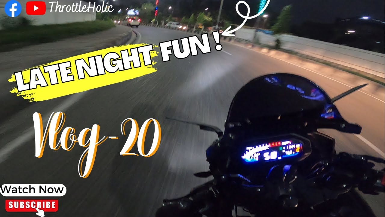 LATE NIGHT FUN | GPX DEMON GR 165 | THROTTLEHOLIC MOTOVLOG - 20 - YouTube