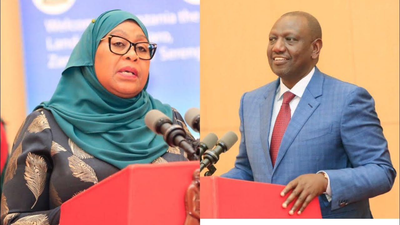 LIVE!! President RUTO & Tanzania President Samia Suluhu's joint Press ...