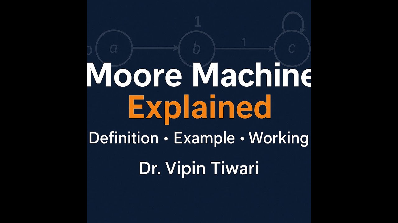 Lecture 11 Moore Machine Explained - YouTube