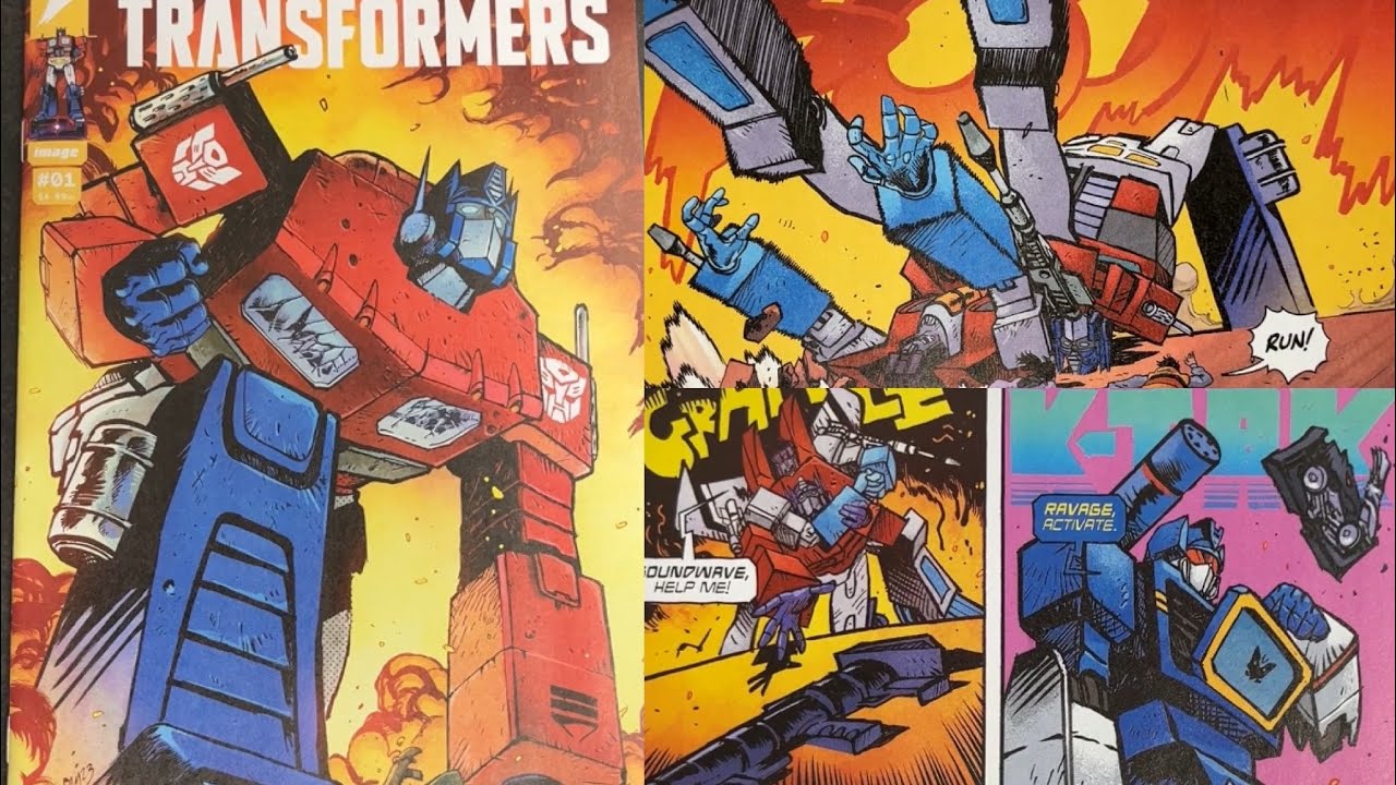 Transformers skybound G1 comic issue 1 part 2 review. NEW stories ...