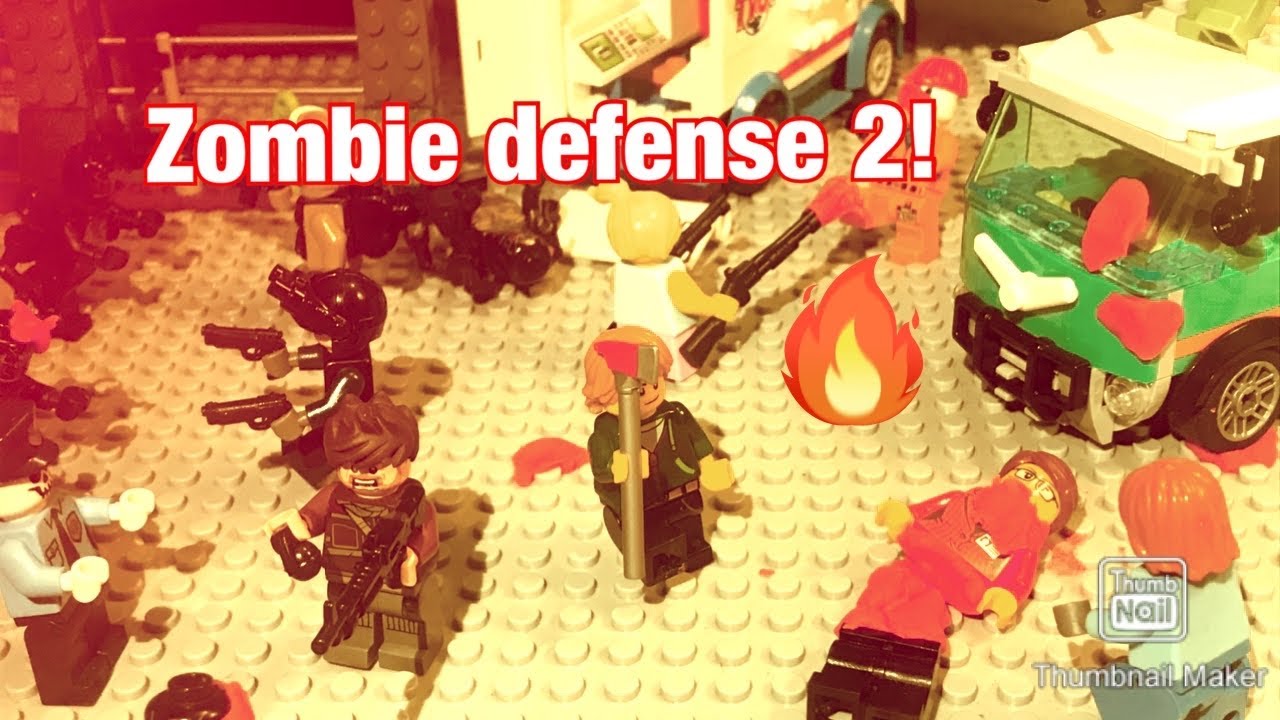 Lego Zombie Defense 2! - YouTube