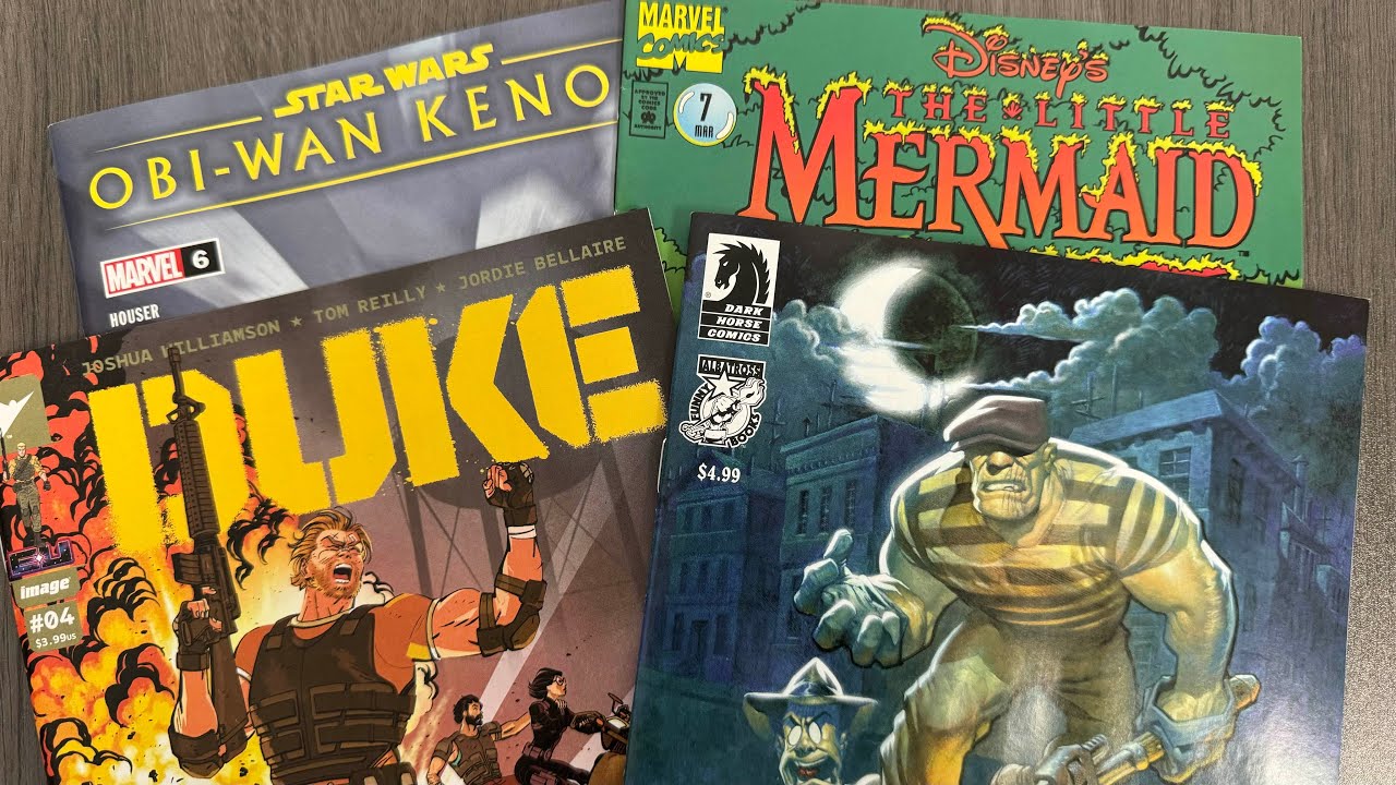 Comic Book Pickups March 27 2024 New Comics Wednesday NCBD Star Wars ...