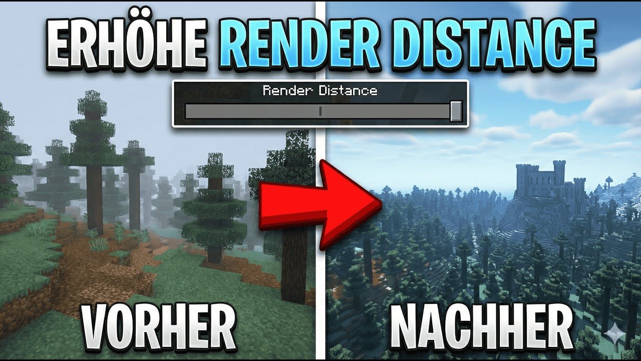 Render Distance auf Server erhöhen (auch Aternos & andere) - YouTube
