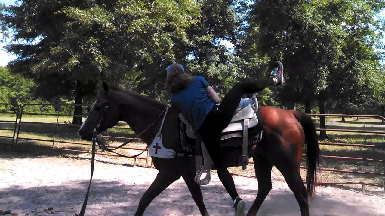 Learning to trick ride - YouTube