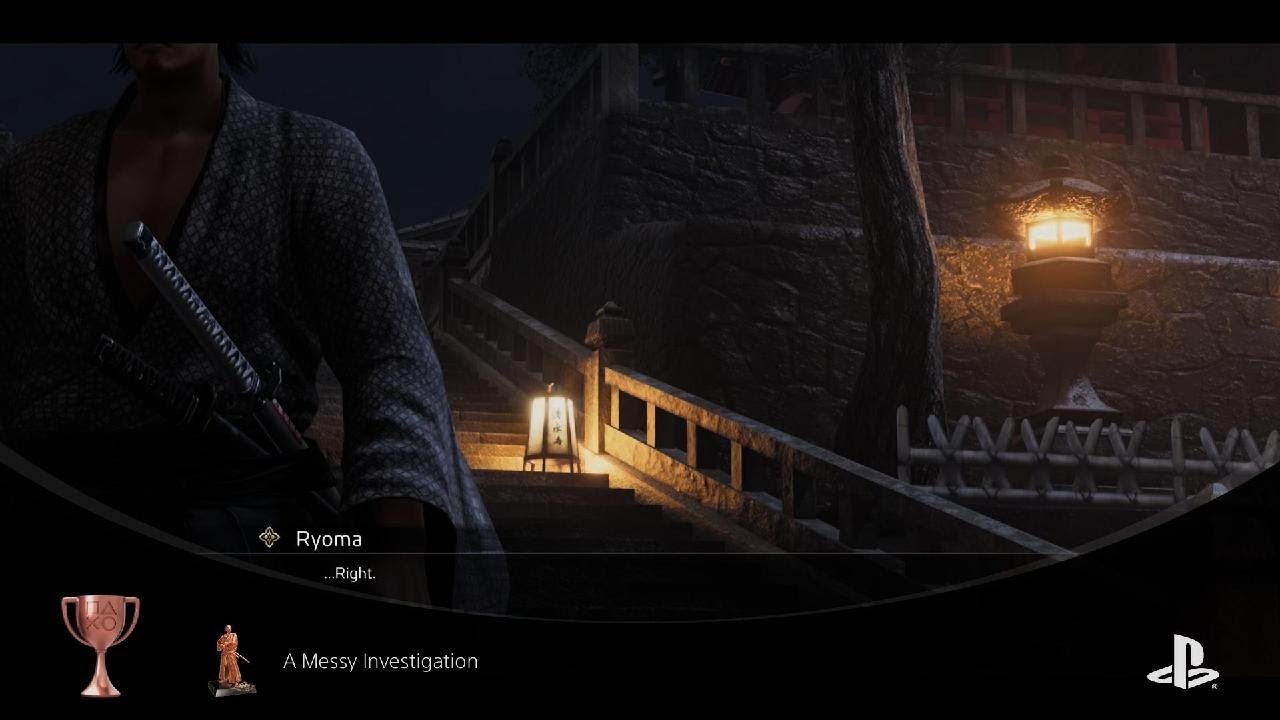 Like a Dragon: Ishin!_A Messy Investigation TROPHY - YouTube