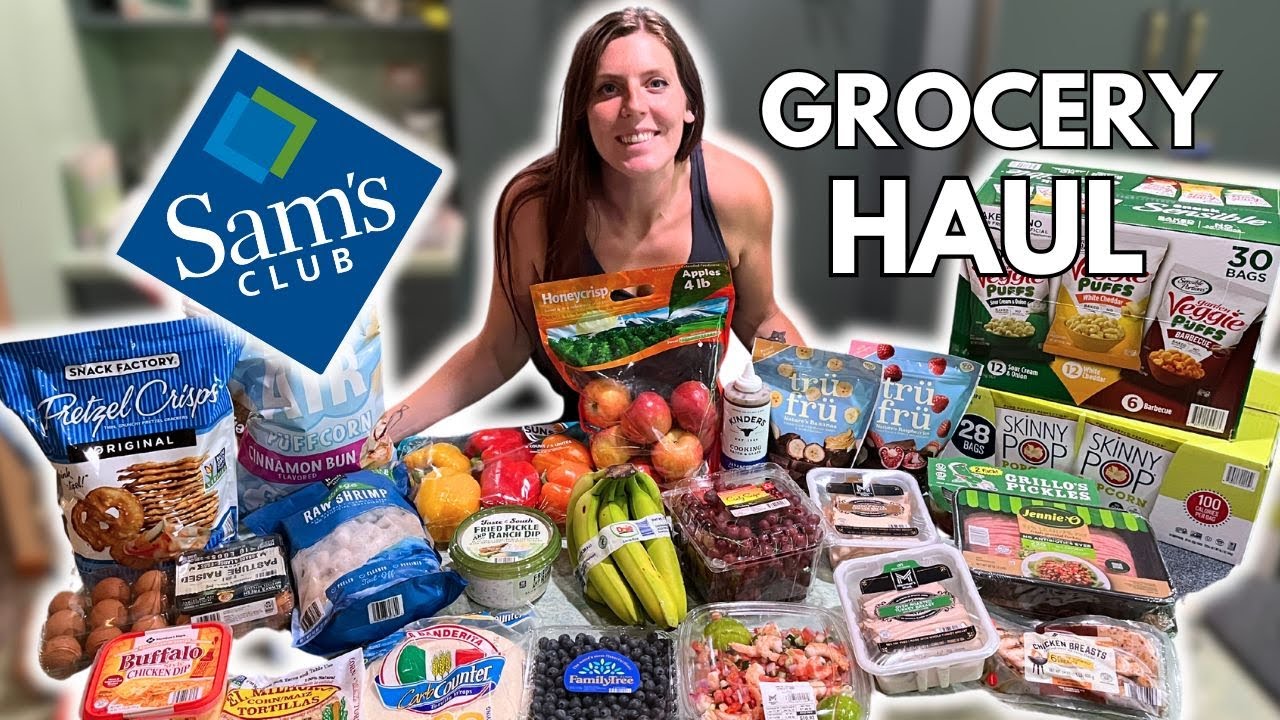 HEALTHY SAM’S CLUB GROCERY HAUL | WW (WeightWatchers) Points & Calories ...