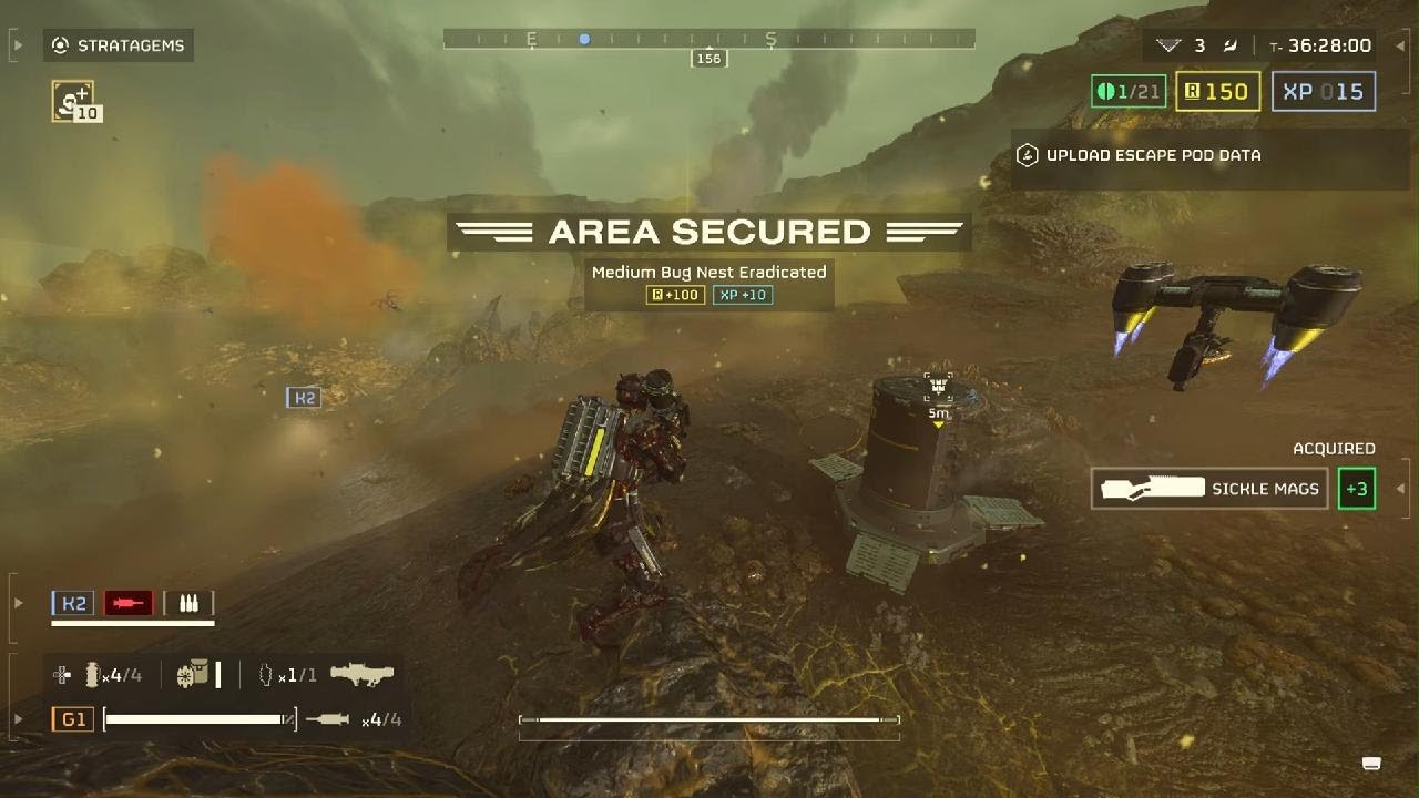 HELLDIVERS 2 - bullets and bugs - YouTube