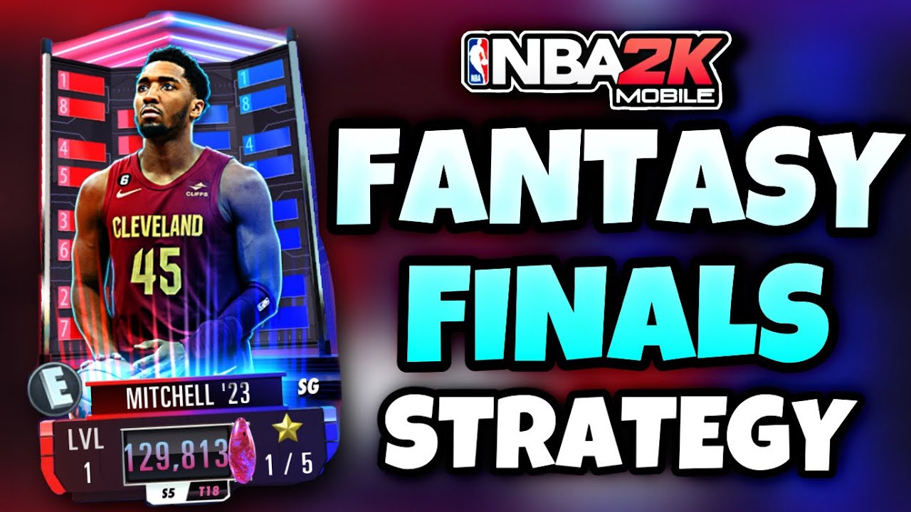 FANTASY FINALS EASY & HARD MODE STRATEGY TO GET PLAYOFFS MITCHELL FOR ...