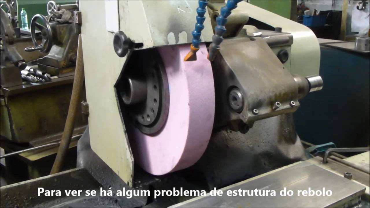 Procedimentos de Montagem de rebolos Abrasipa: 3 A colocação do rebolo ...