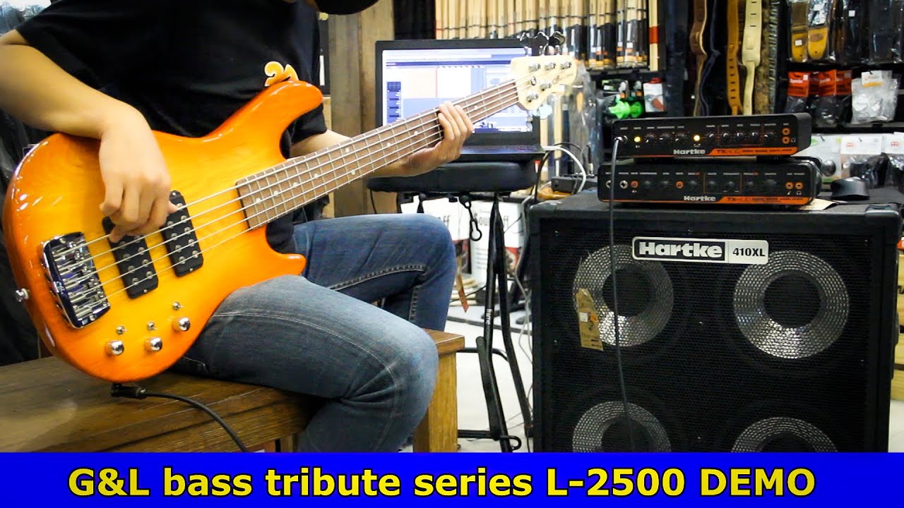 G&L bass tribute series L 2500 DEMO - YouTube