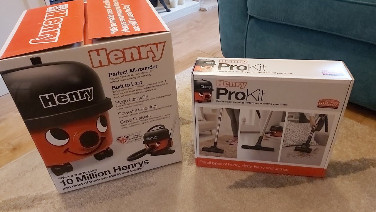 Numatic henry 160 unboxoing with free Henry pro kit - YouTube