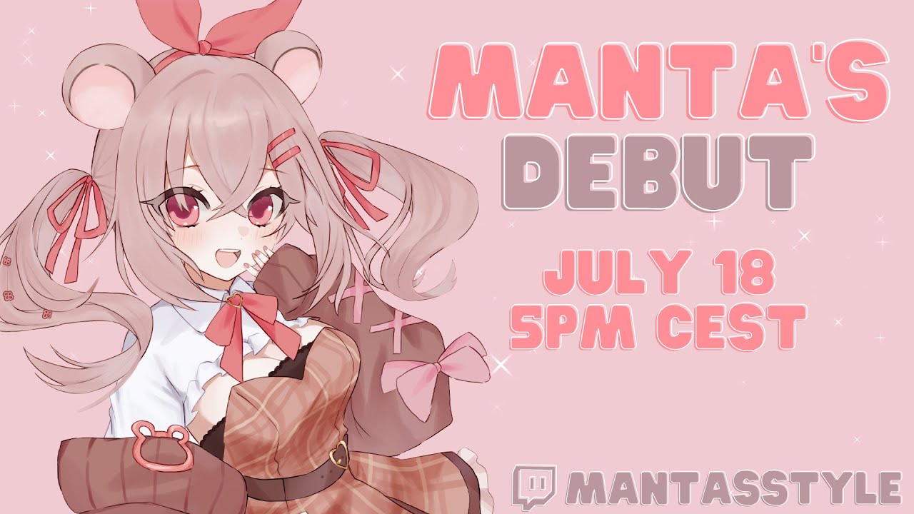 Manta's VTuber Debut! - YouTube