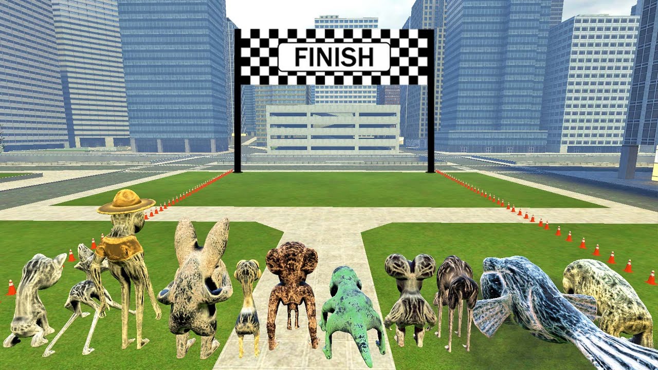 BIG CITY THE FASTEST NEXTBOT ZOONOMALY In Garry's Mod! - YouTube