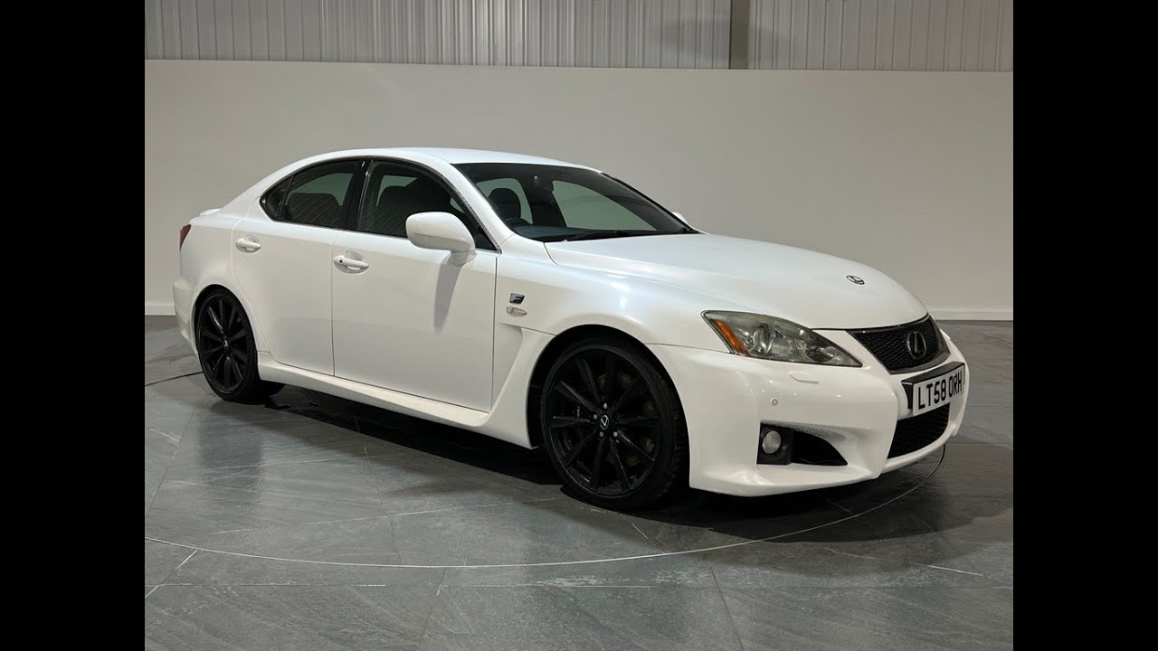 2009 58 Lexus IS F 5.0 V8 Saloon For Sale at Ron Hodgson Specialist Cars - YouTube