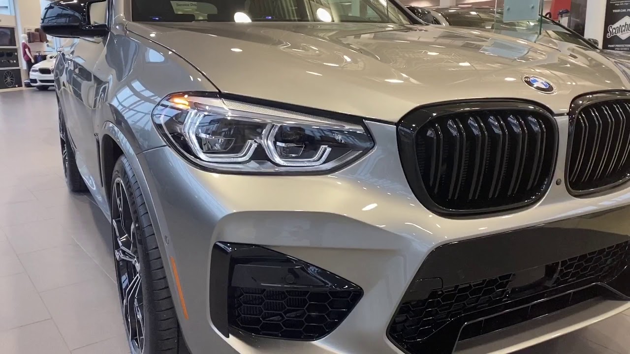 2020 BMW X3M Competition Donington Grey Walk Around - YouTube