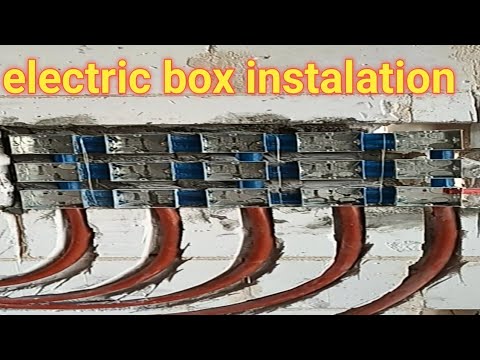electric box instalation/15box one time instalation - YouTube